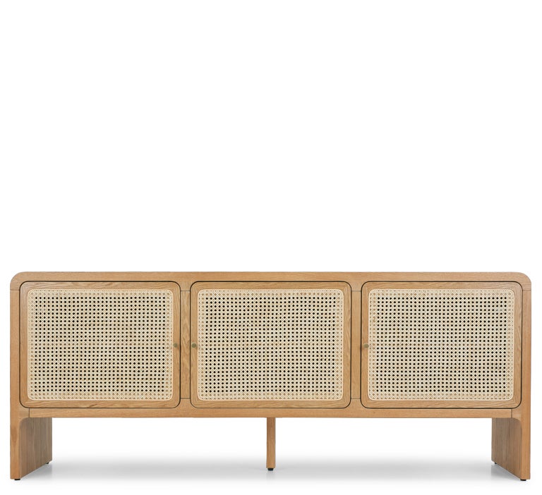 Sideboard - Rattan & Helles Eschenholz - NV GALLERY - SOHO