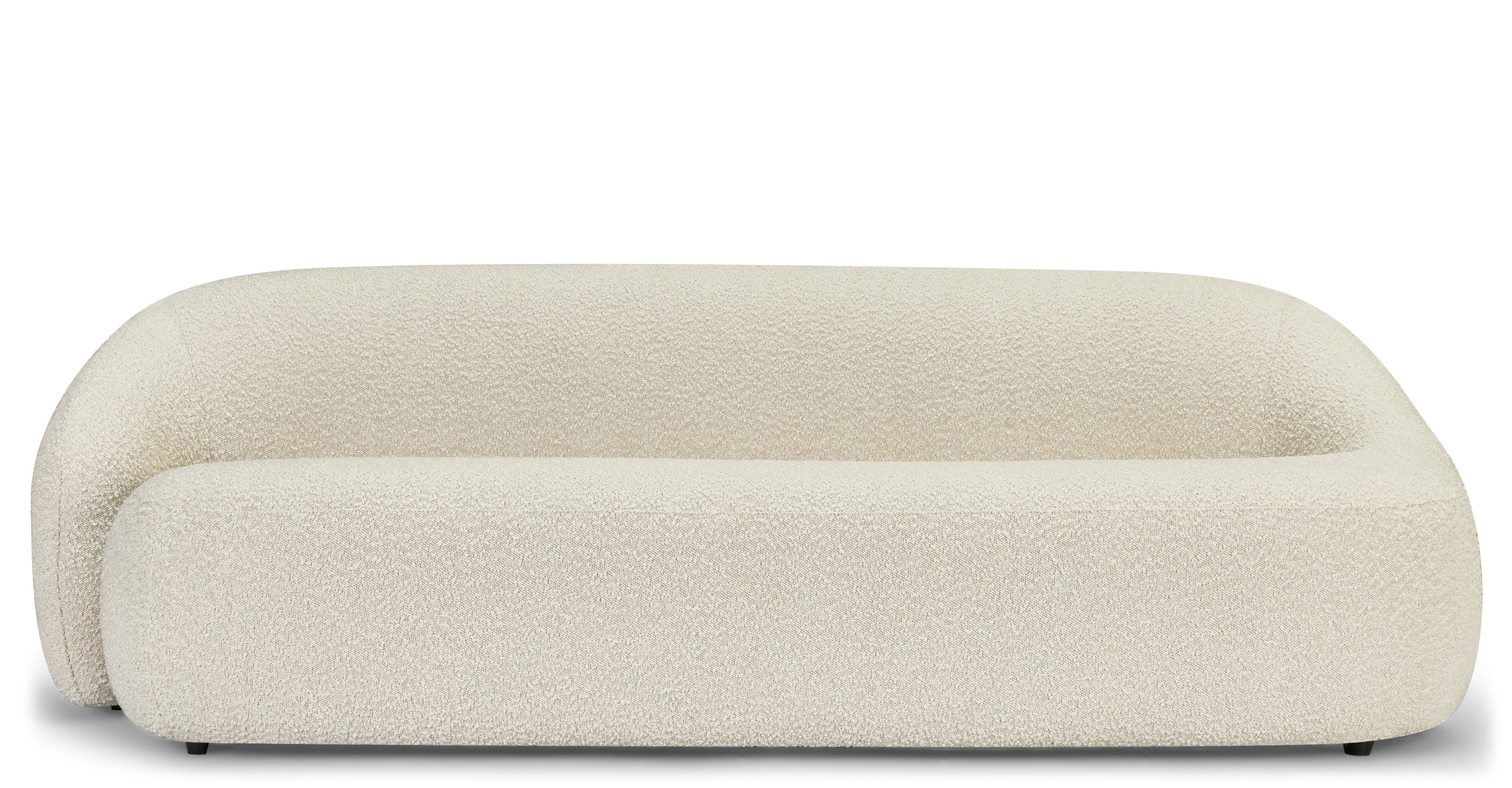 Sofá 3 plazas NEO bouclé blanco avena - NV Gallery