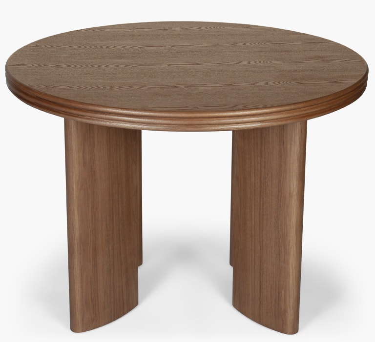 Table à manger extensible - Bois de frêne teinte noyer - NV GALLERY - MIRA